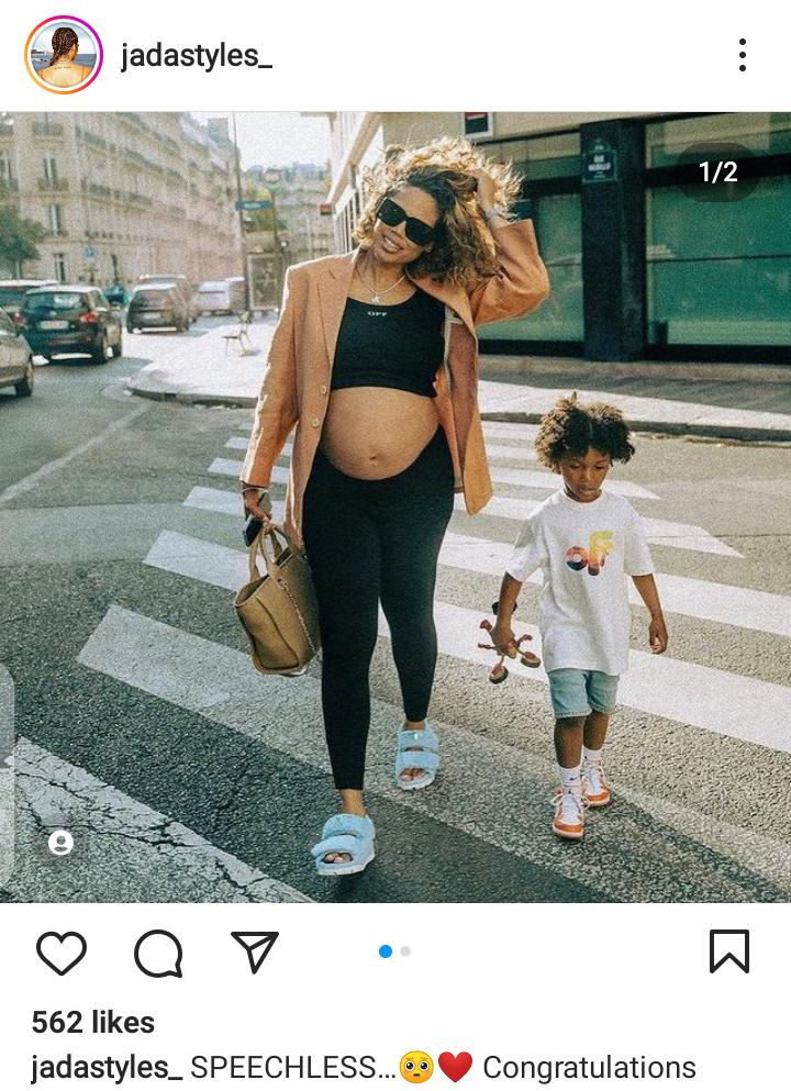 Wizkid's third baby mama, Jada Pollock sparks pregnancy rumours - The ...