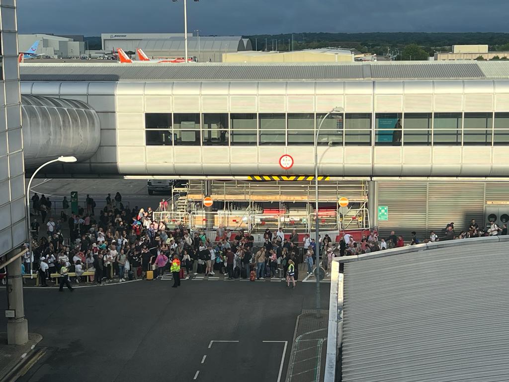 Fire scare at London Gatwick Airport, Nigerians, other passengers ...