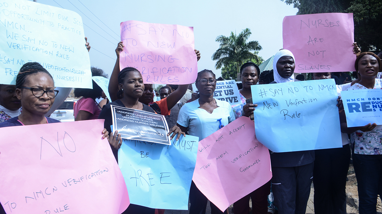 Nurses protest new certificate verification guidelines - The Editorial