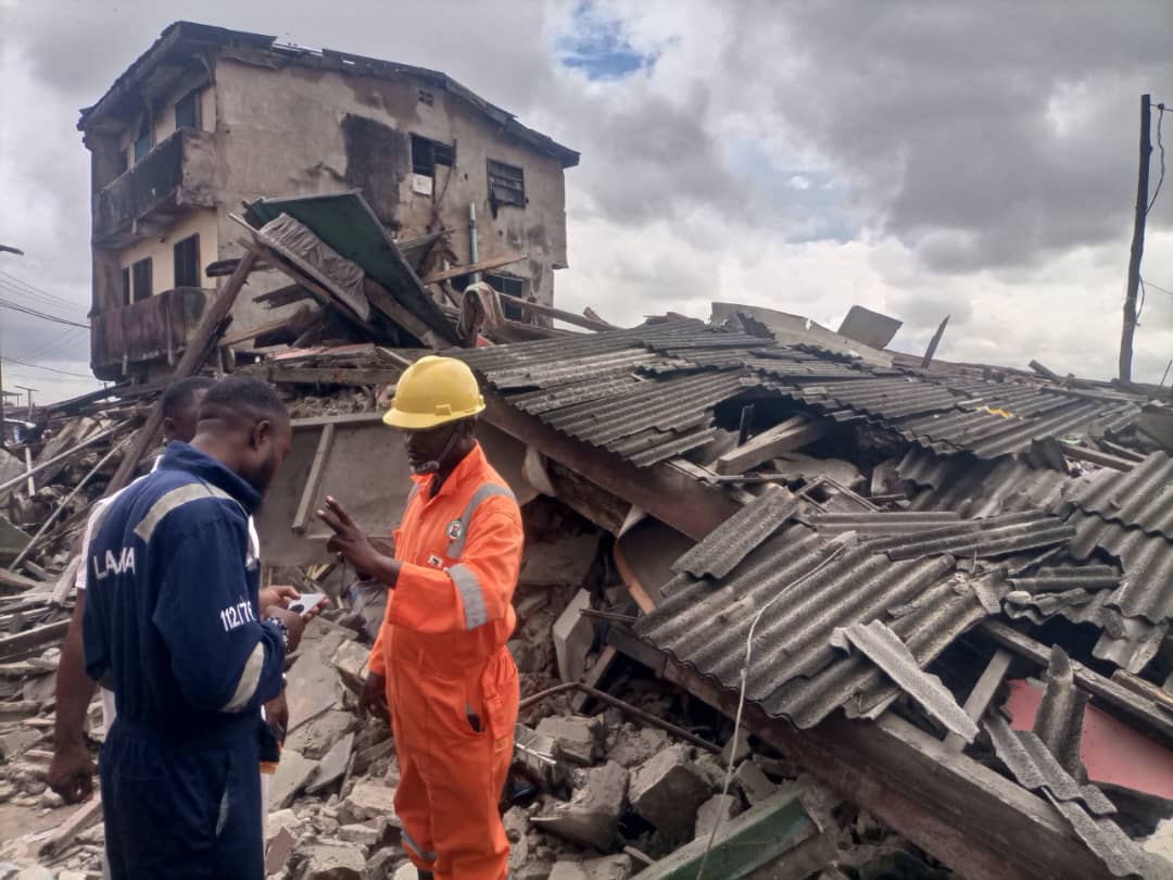 Two-storey building collapses in Lagos - The Editorial