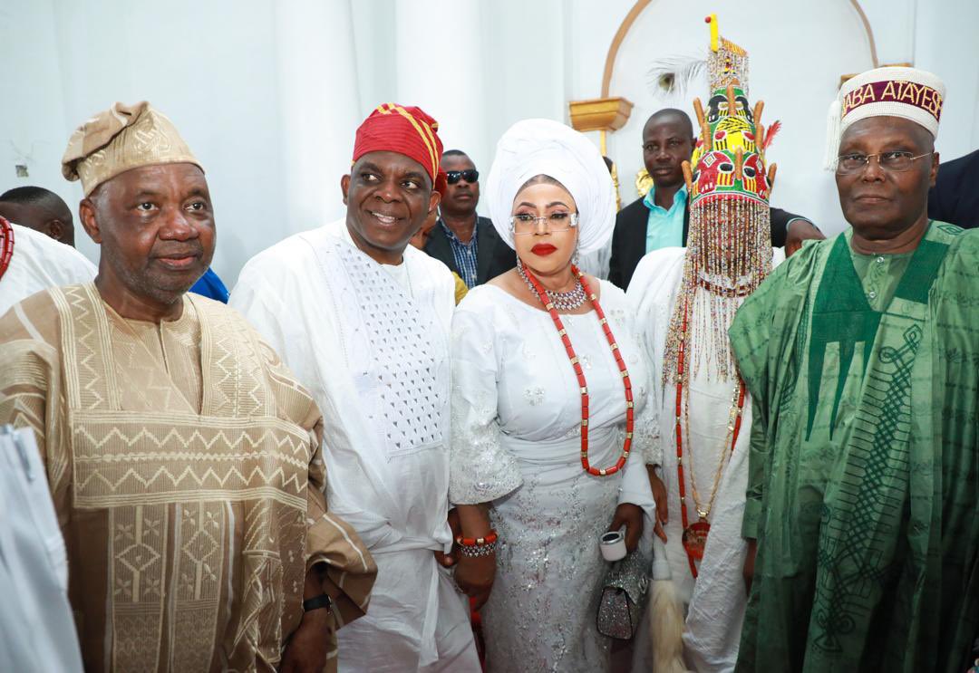 Atiku celebrates new Owa Obokun Oba Clement Haastrup - The Editorial