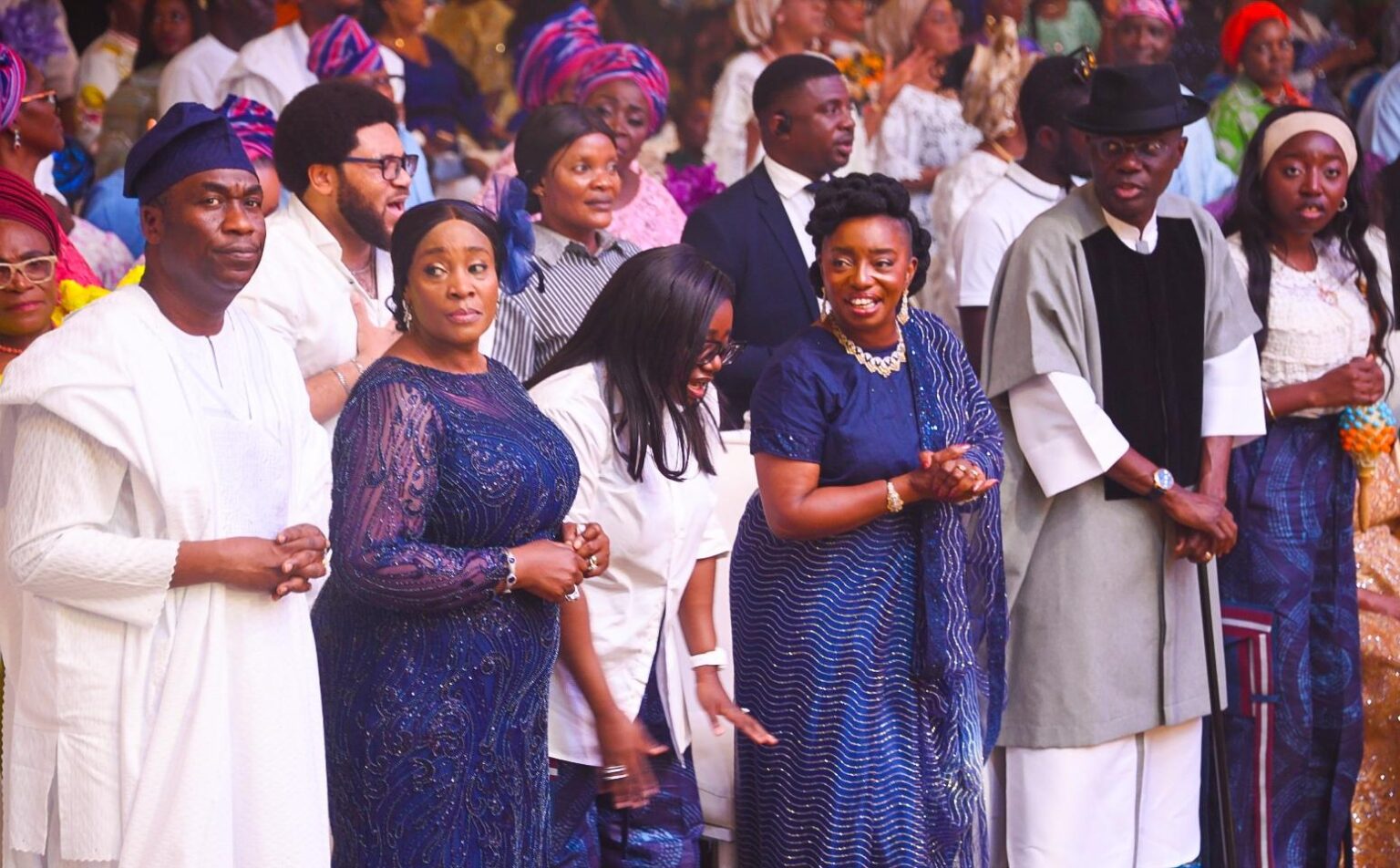 Faces at Governor Babajide Sanwo-Olu 60th birthday thanksgiving in ...