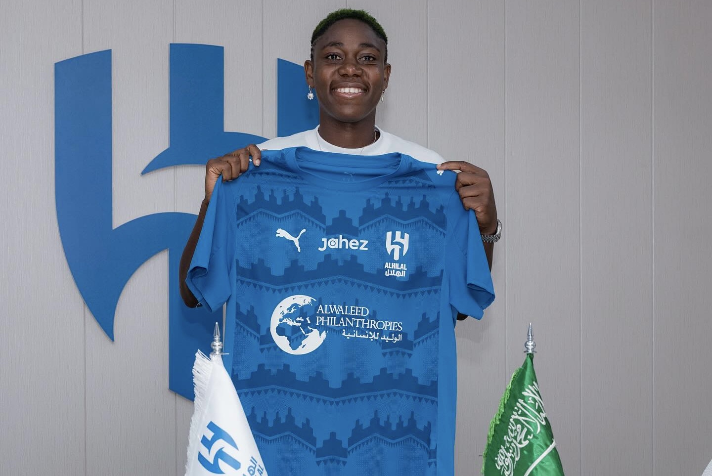 Al Hilal unveil Oshoala - The Editorial